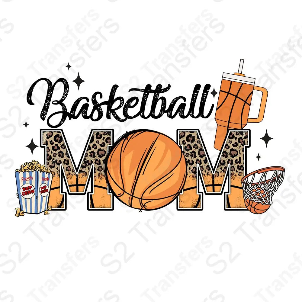 Basketball Mom Design - DTF Transfer – S2 Transfers