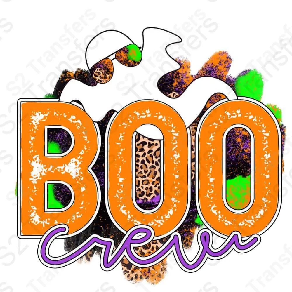 Boo Crew Ghost - DTF Transfer – S2 Transfers