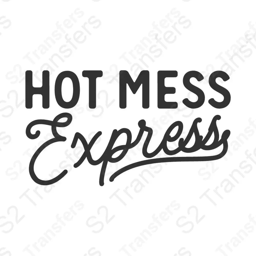 Hot Mess Express - DTF Transfer – S2 Transfers