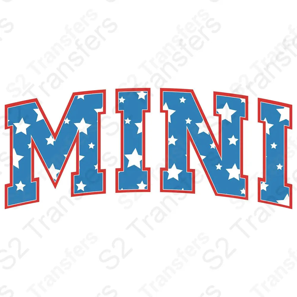 Patriotic Mini Stars - DTF Transfer – S2 Transfers