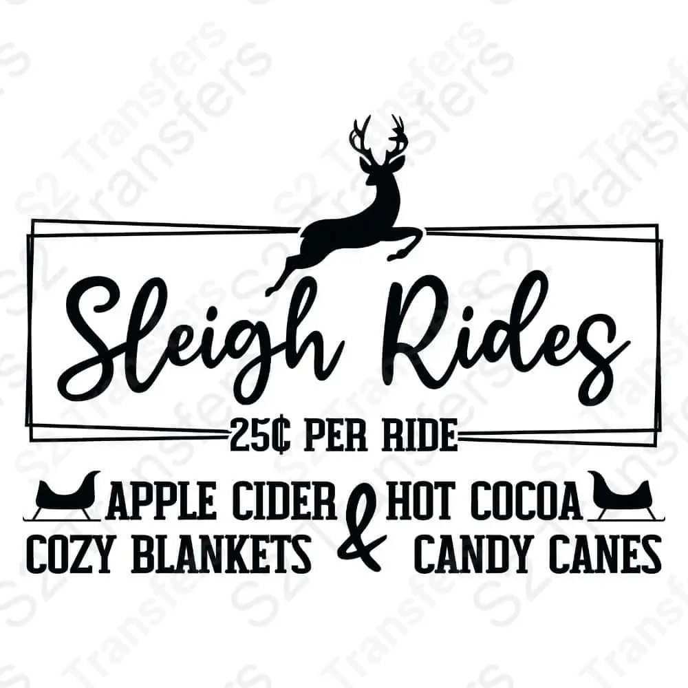 Sleigh Rides - DTF Transfer – S2 Transfers