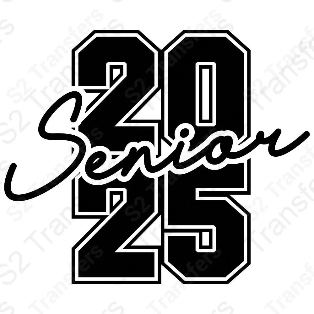 Stacked Senior 2025 - DTF Transfer – S2 Transfers