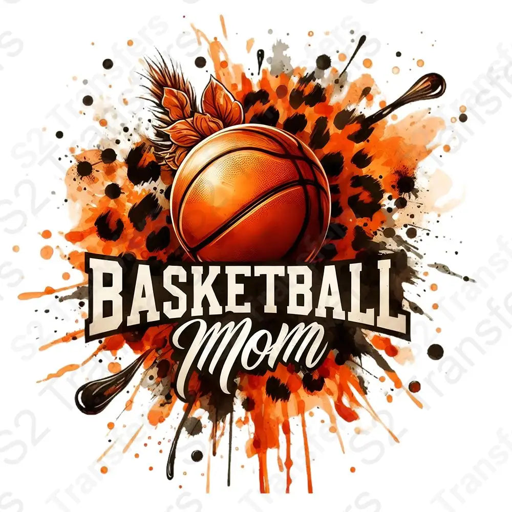 Vibrant Basketball Mom - DTF Transfer – S2 Transfers